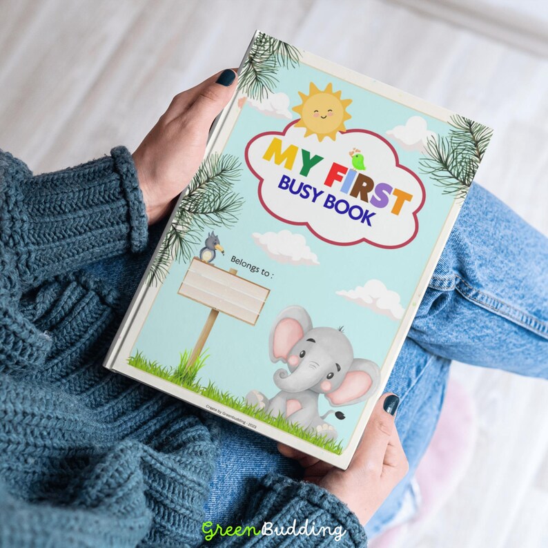 Printable Toddler Busy Book Printable Preschool Activities Homeschool ...