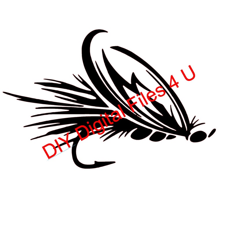 Fly Fishing Svg - Etsy