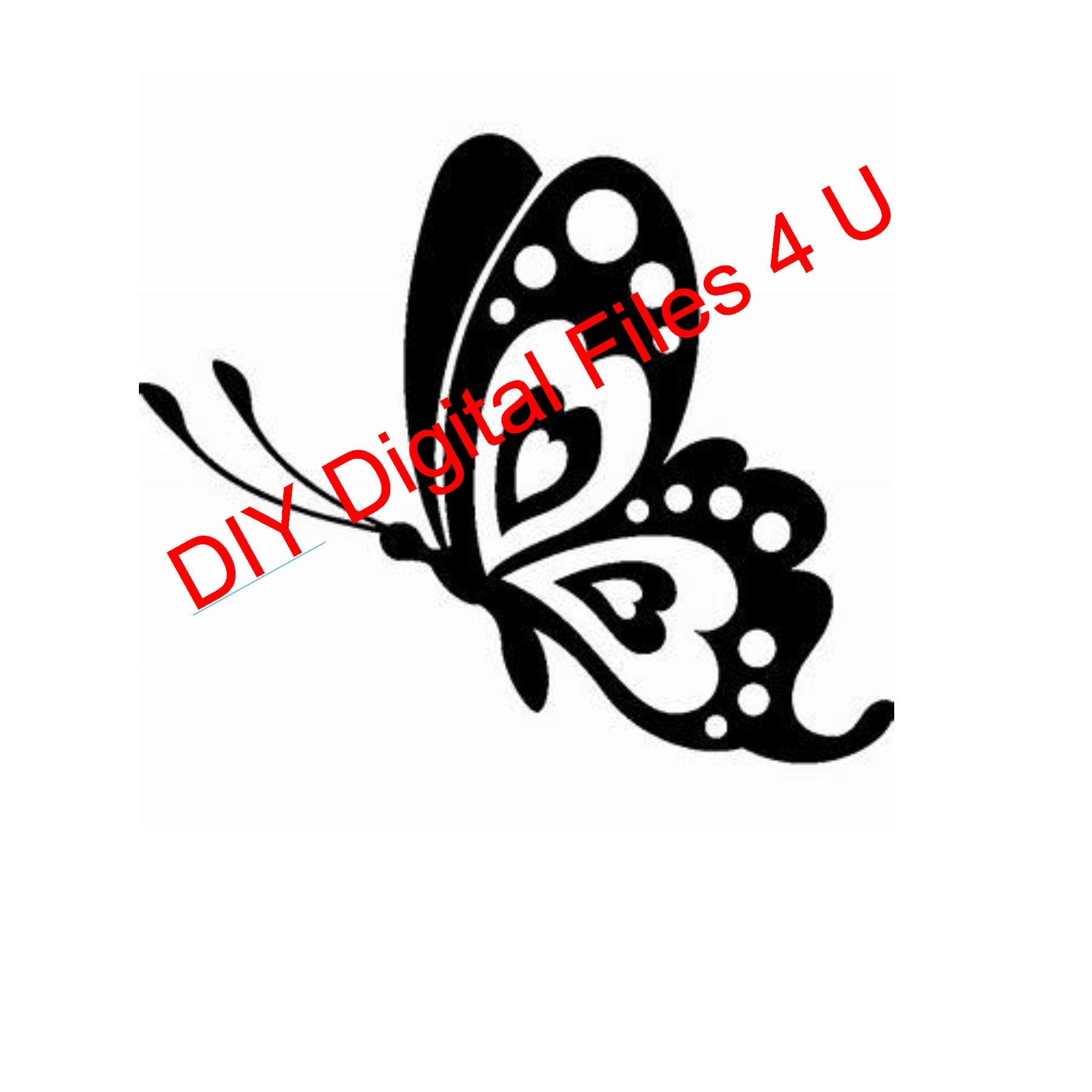 Butterfly Svg Digital File Cricut Silhouette Cnc Router Cnc File Cut Files Svg X Carve Cnc