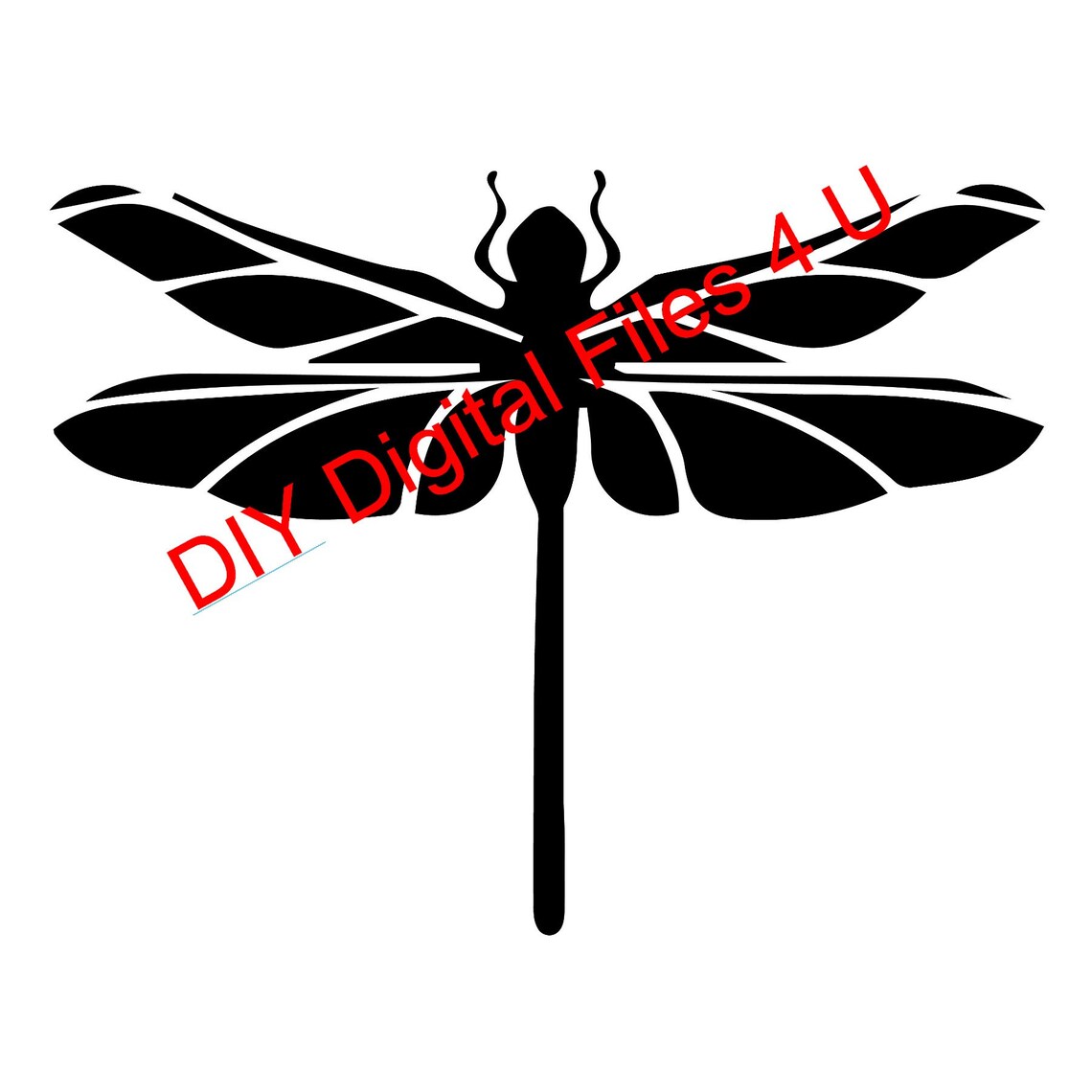 Dragonfly Svg Digital File Cricut Silhouette Cnc Router Cnc File Cut Files Svg X Carve Cnc