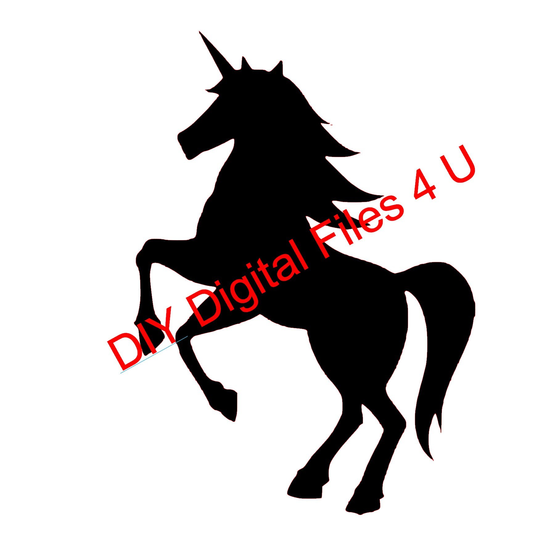 Unicorn Svg Digital File Cricut Silhouette Cnc Router Cnc File Cut Files Svg X Carve Cnc Router