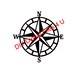 Compass Rose Svg Digital File Cricut Silhouette CNC Router CNC File Cut ...