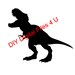 T Rex Dinosaur Svg Digital File Cricut Silhouette CNC Router CNC File ...