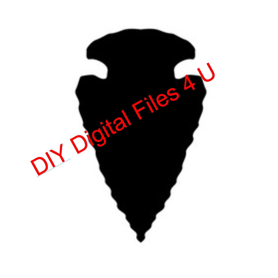 Arrowhead Svg Digital File Cricut Silhouette CNC Router CNC File Cut ...