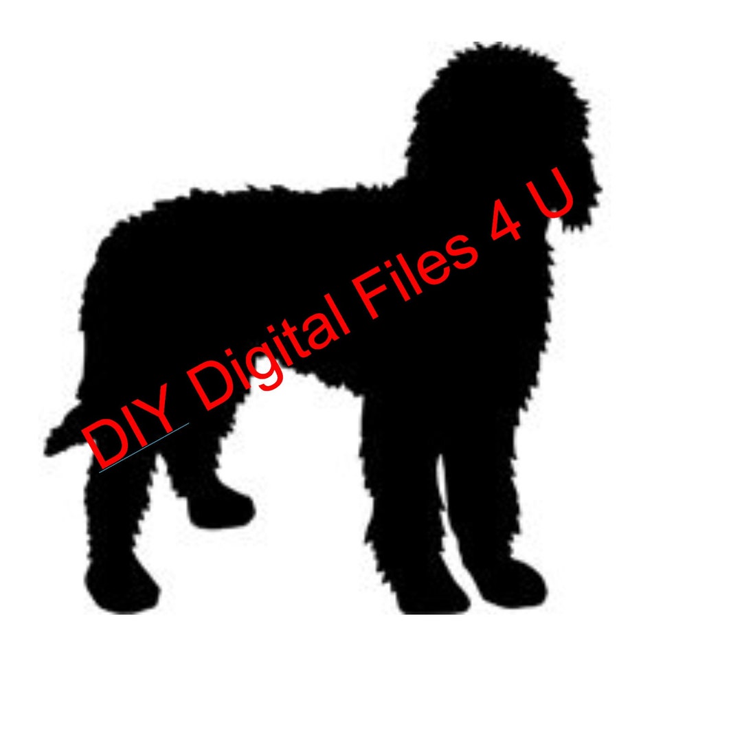 Labradoodle Dog Svg Digital File Cricut Silhouette CNC Router CNC File ...