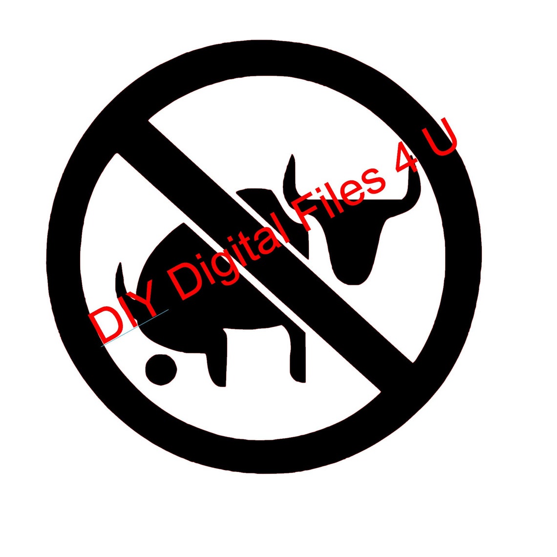 No Bull Crap Svg Digital File Cricut Silhouette CNC Router CNC File Cut ...