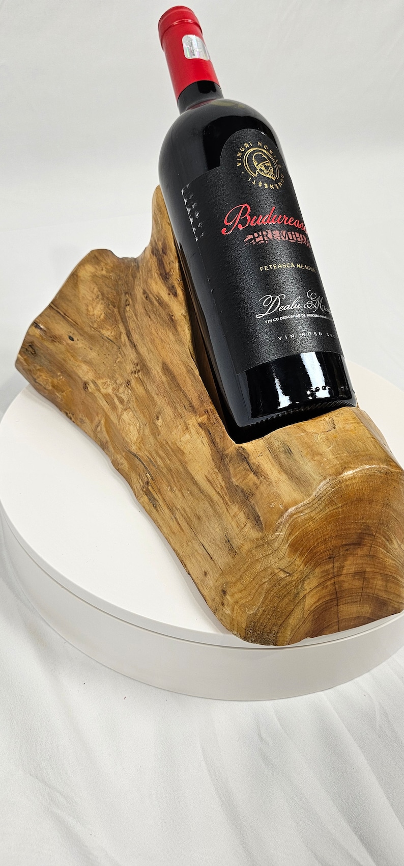 Single Bottle-cedar Trunk-wine Stand Holder (with Fractal or Not Added ...