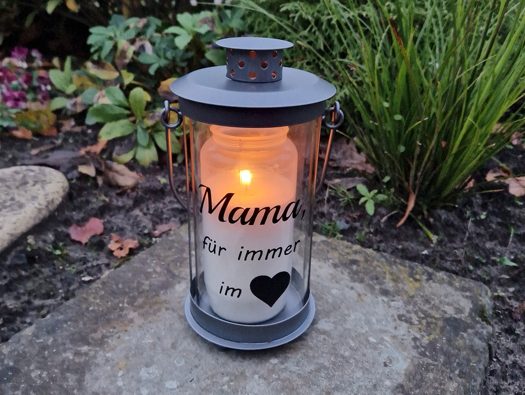 Grave Lantern Individually Designed, Mourning Light, Memorial Lantern ...