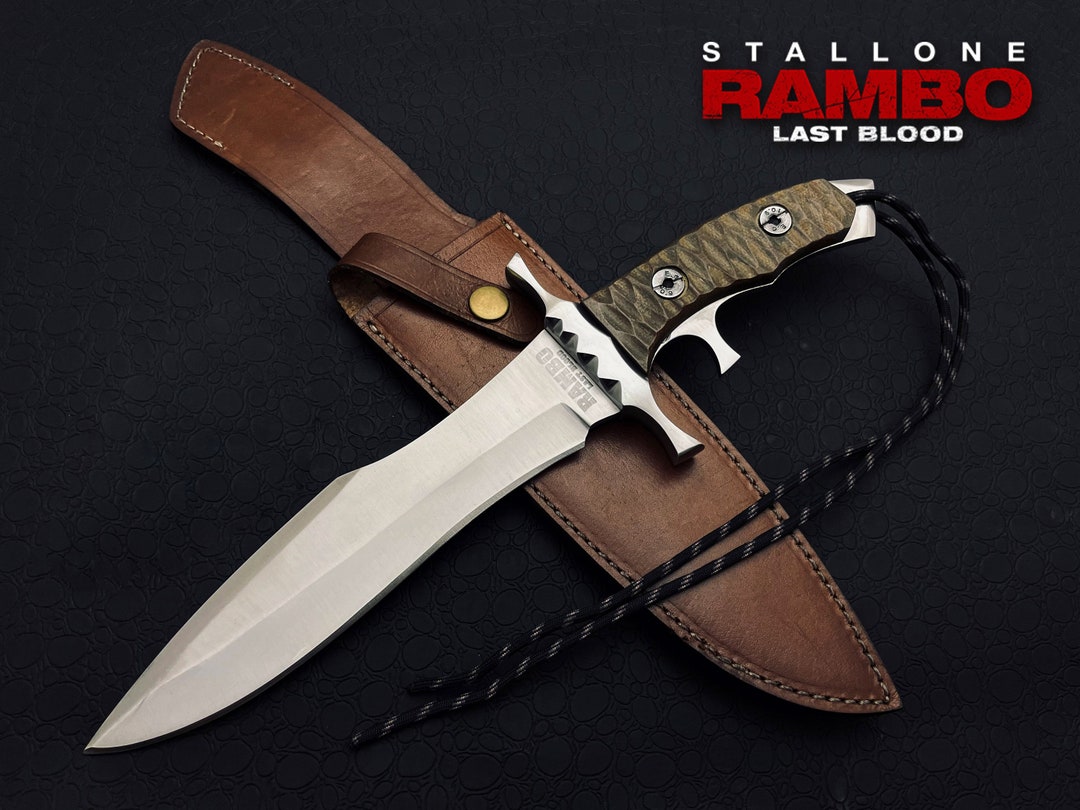 Rambo V Last Blood Heart Stopper Replica Knife Tactical - Etsy Canada