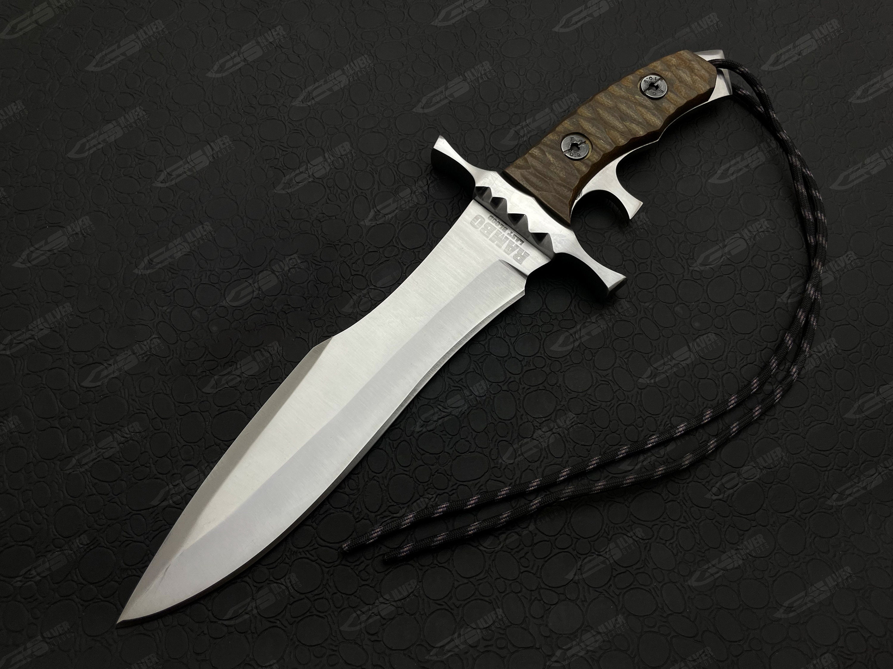 Rambo V Last Blood Heart Stopper Replica Knife Tactical - Etsy Canada