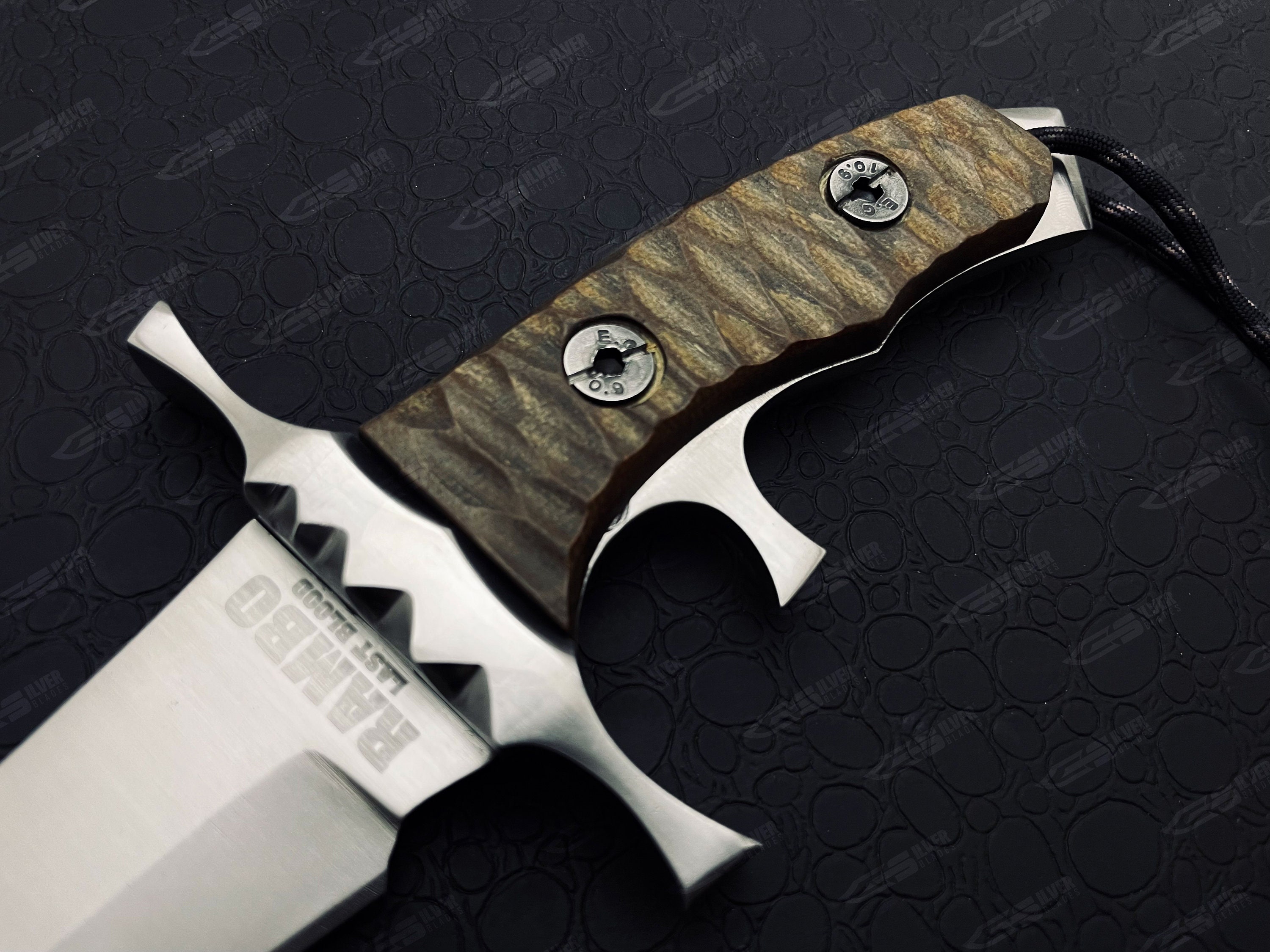 Rambo V Last Blood Heart Stopper Replica Knife Tactical - Etsy Canada