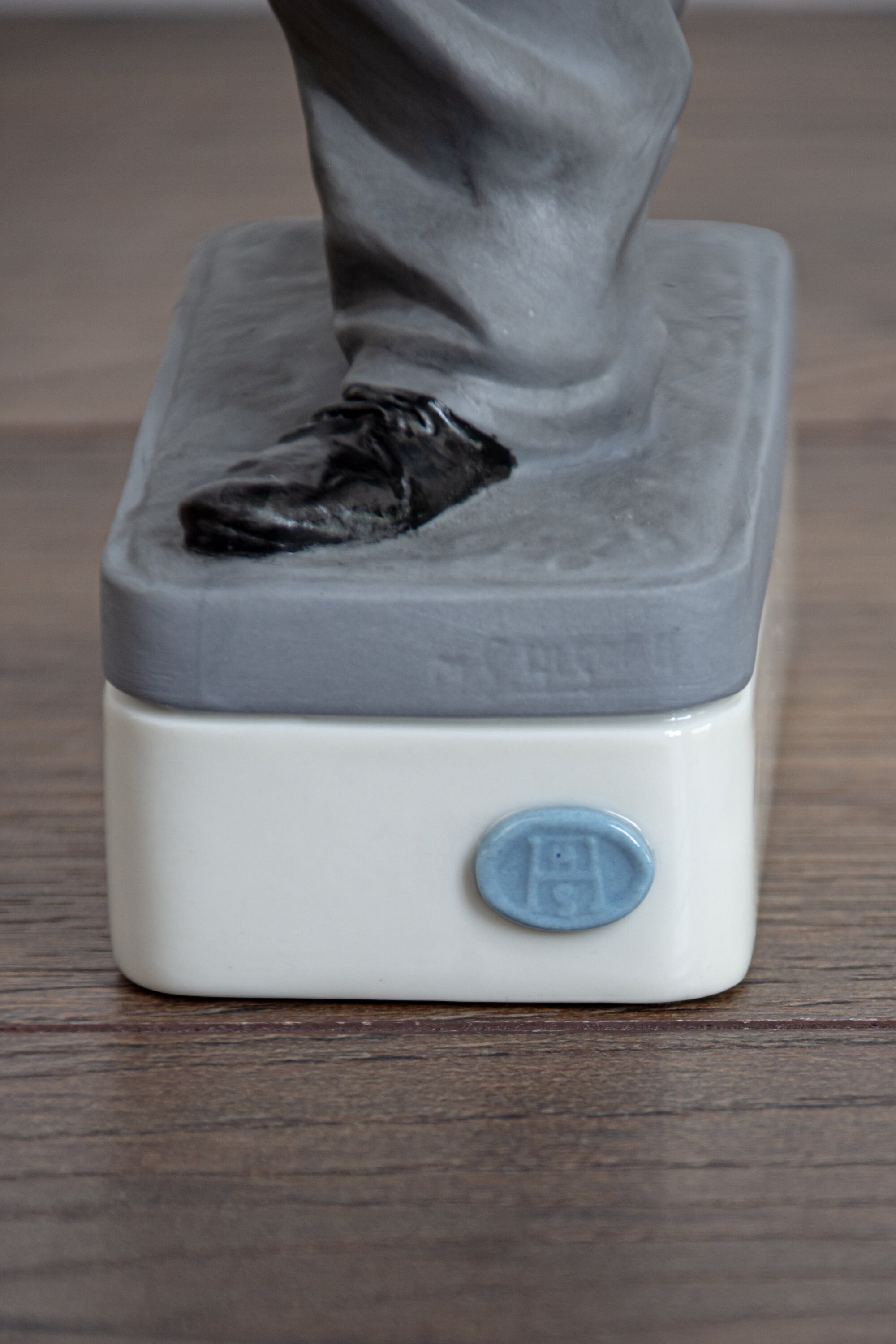 Vintage Limited Edition Porcelain Sculpture of charlie Chaplin Algora ...