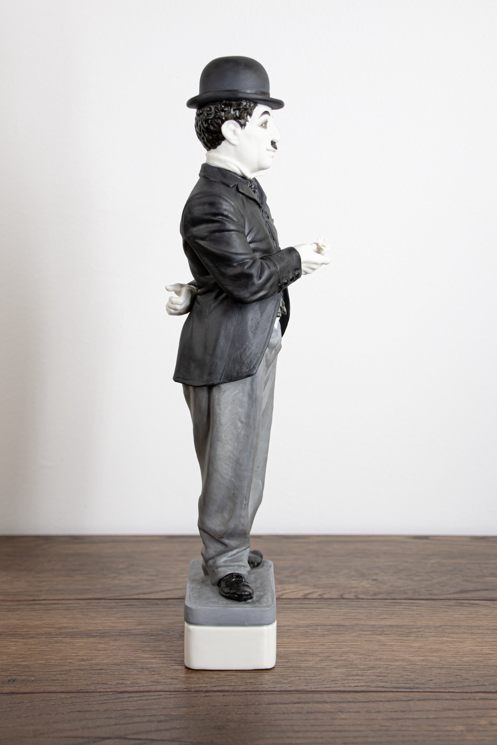 Vintage Limited Edition Porcelain Sculpture of charlie Chaplin Algora ...