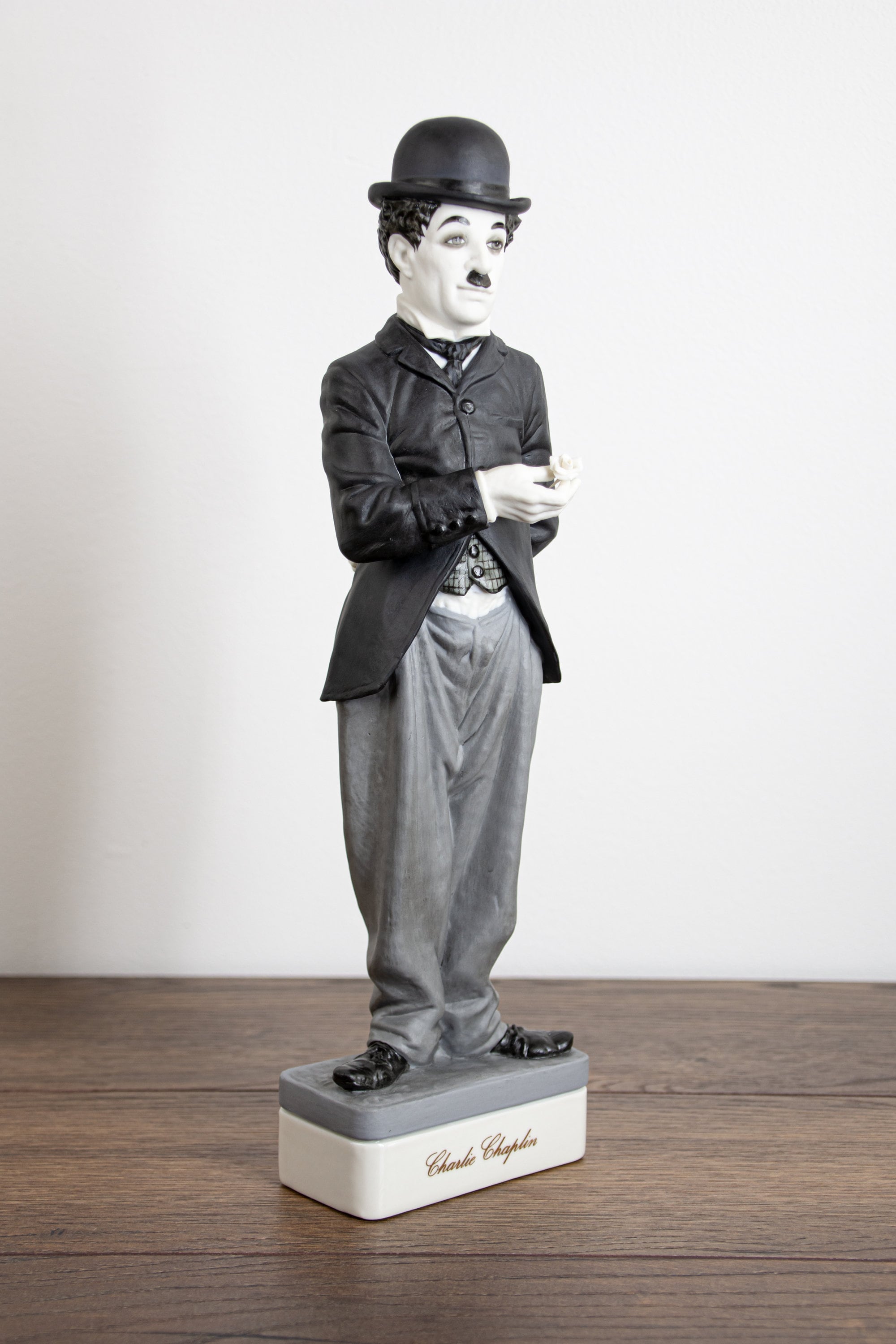 Vintage Limited Edition Porcelain Sculpture of charlie Chaplin Algora ...