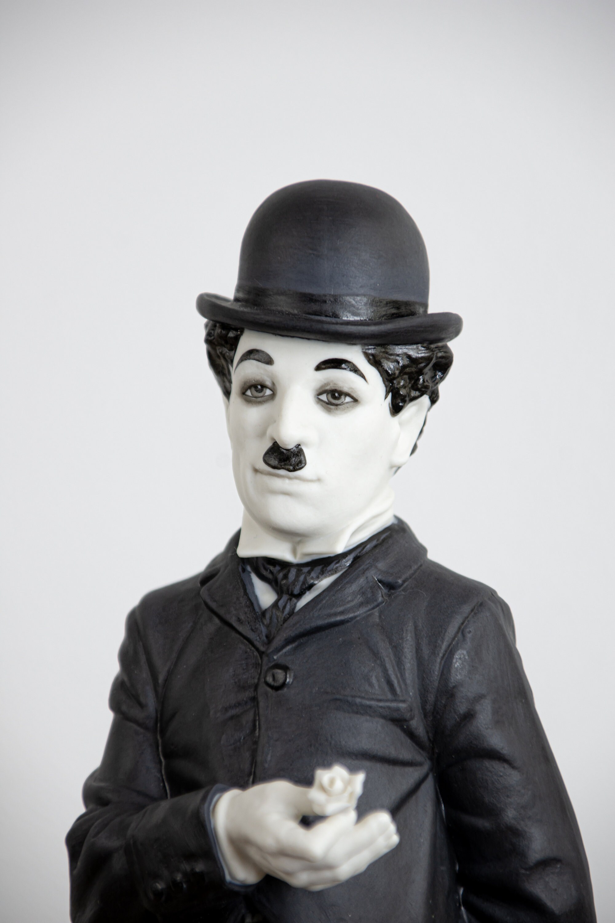 Vintage Limited Edition Porcelain Sculpture of charlie Chaplin Algora ...