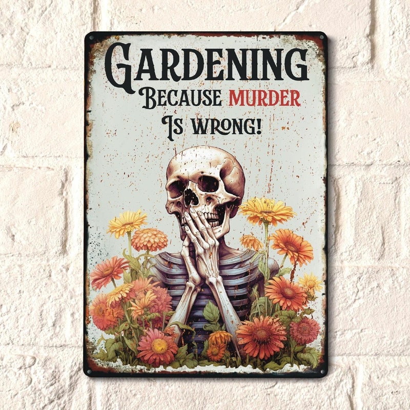 Funny Garden Signs - Etsy
