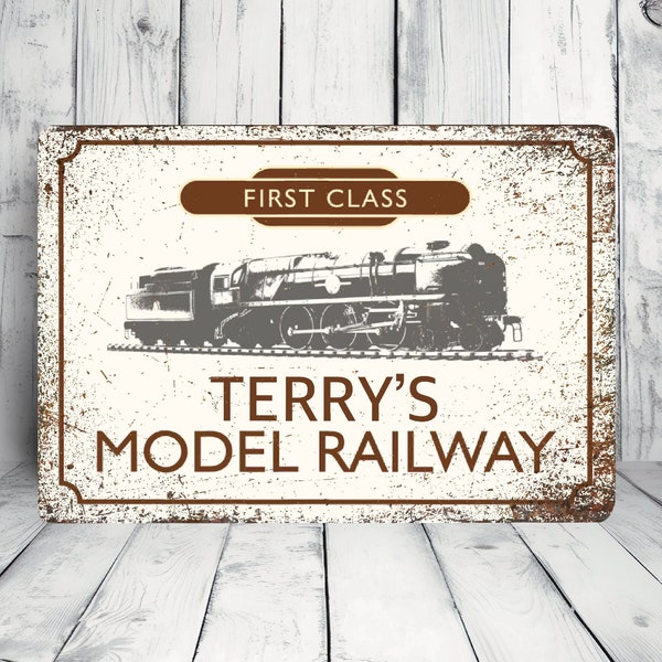 Personalised Model Railway - Etsy