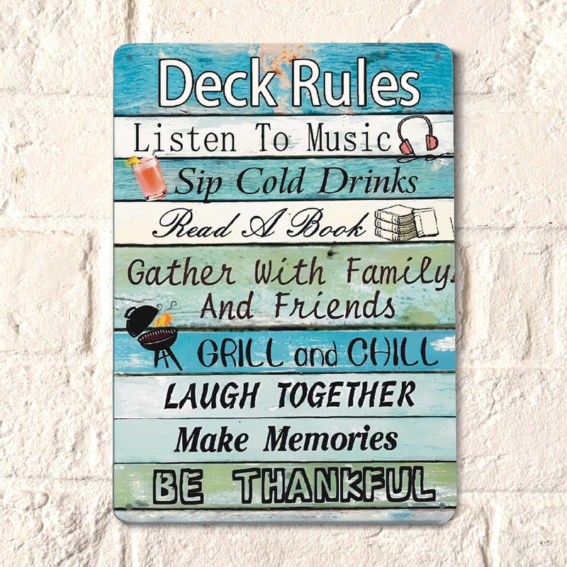 Deck Rules - Etsy