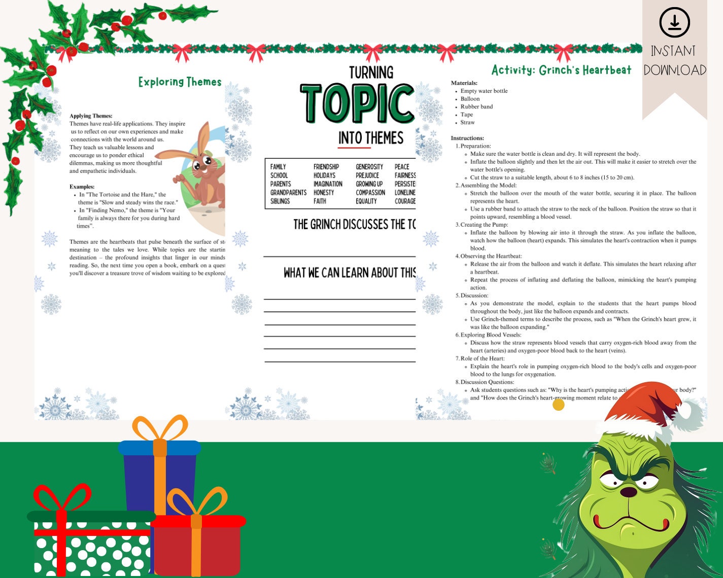 Christmas Unit Study: Winter, Homeschool Curriculum, Educational ...