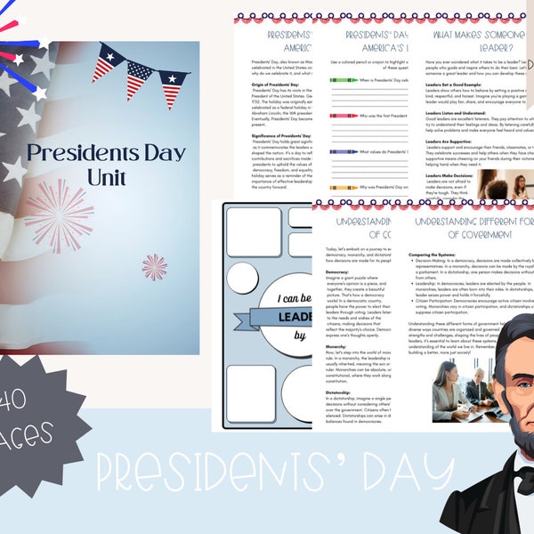 Presidents Day - Etsy