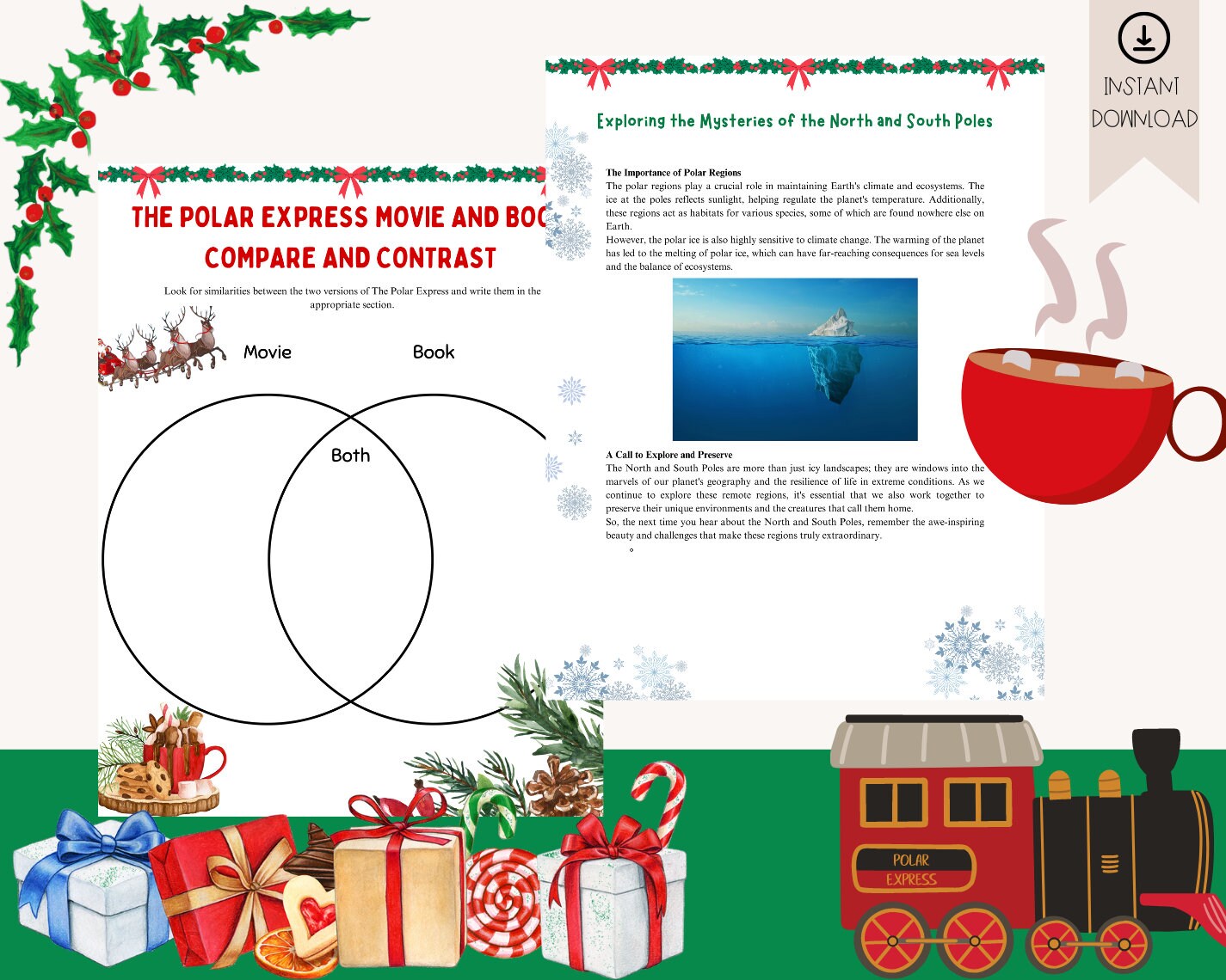 Christmas Unit Study: Winter, Homeschool Curriculum, Educational ...