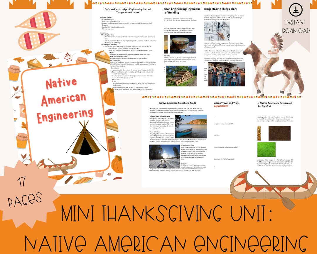 Native American Engineering:the First Thanksgiving, Pilgrims ...