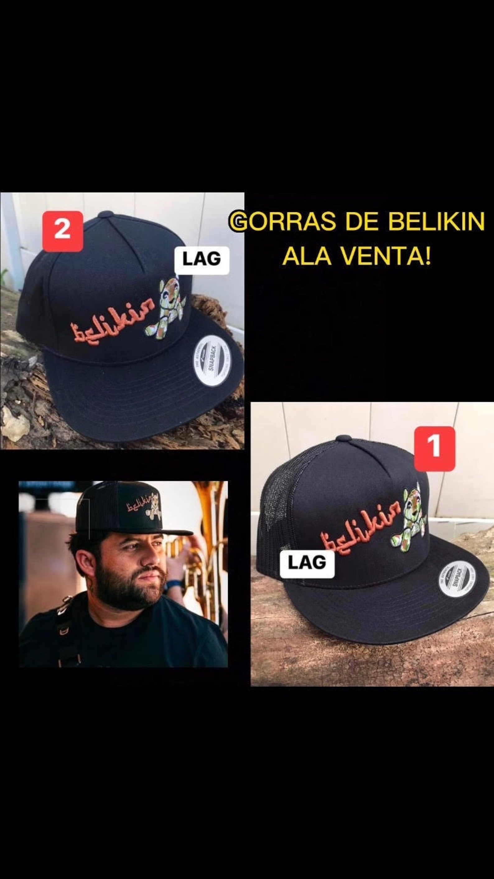 JGL Hat Cap Belikin-luis R Conriquez Warlike Luis R Culiacán Sinaloa ...