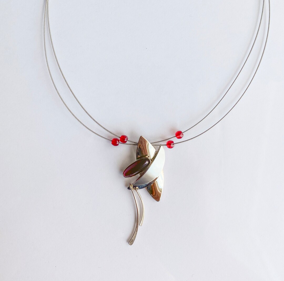 Christophe Poly Double Stainless Steel Cord Necklace 17 Extender - Etsy