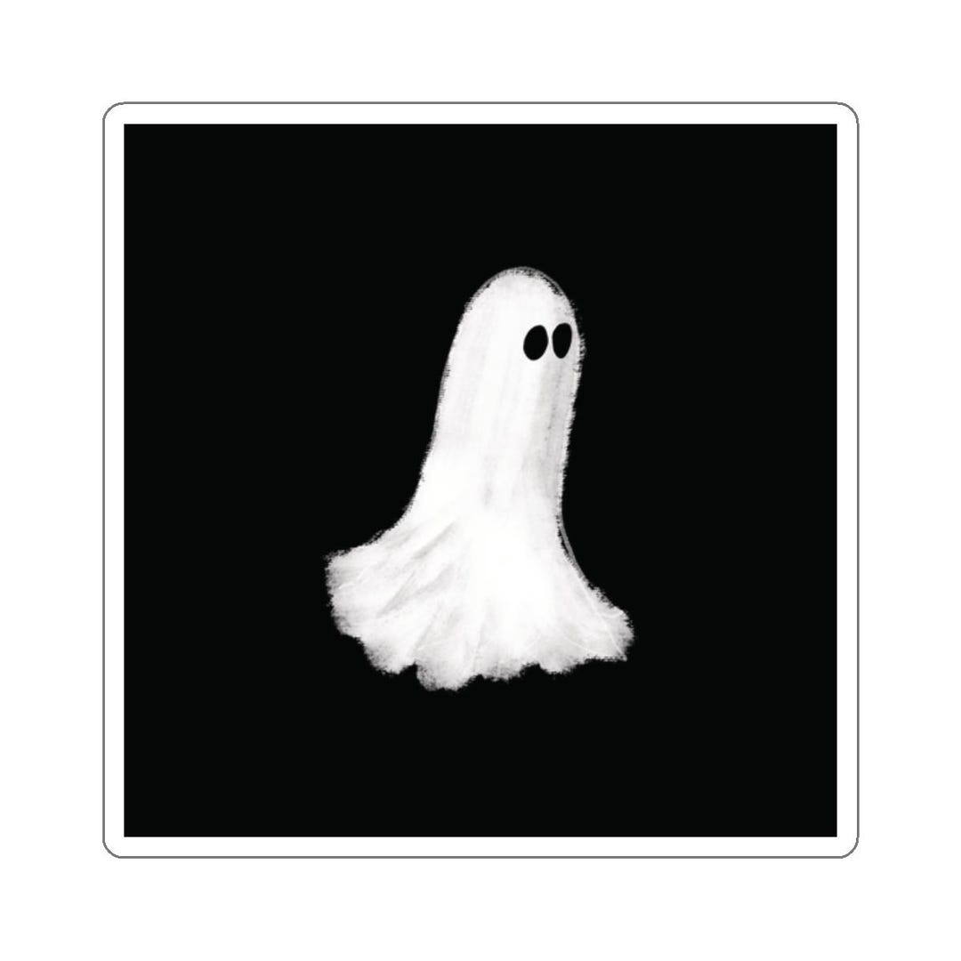 Ghostie Ghost Kiss-cut Stickers | Cute Spooky Halloween Stick on ...