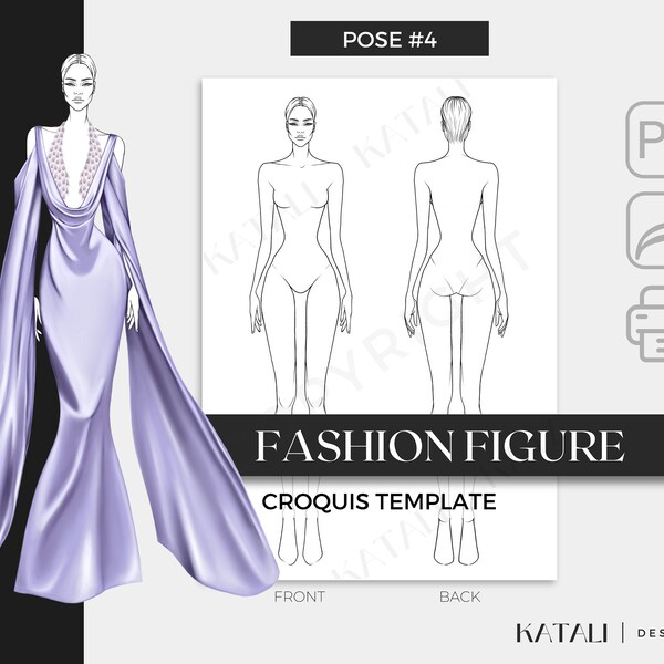 Fashion Figure - Etsy