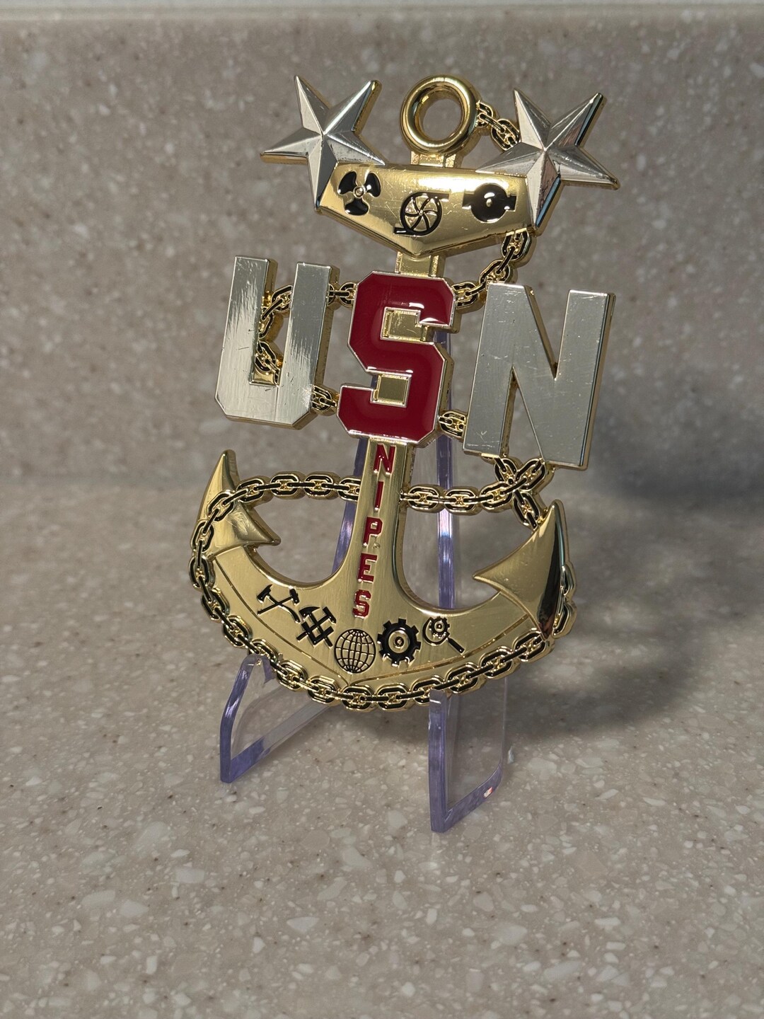 Snipes Master Chief Anchor Coin - Etsy