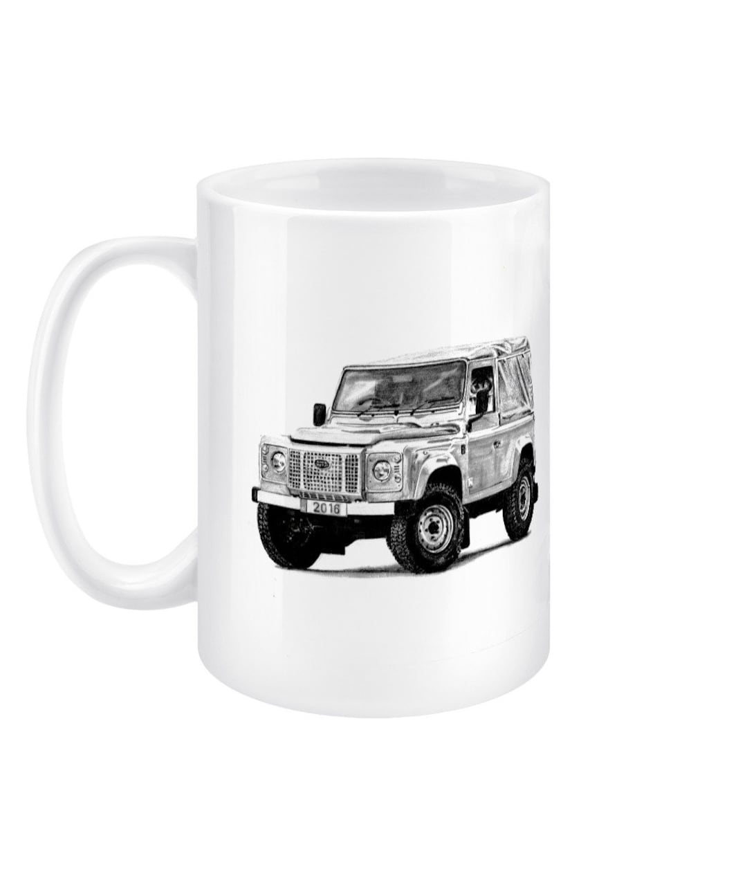 15oz Ceramic Mug Land Rover Defender 2016 - Etsy