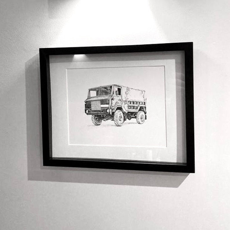 LAND ROVER 101 Forward Control Print (digital Download) - Etsy