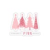 Large Pink Ribbon Sticker, Vinyl Waterproof Sticker, Pink Bowsticker ...