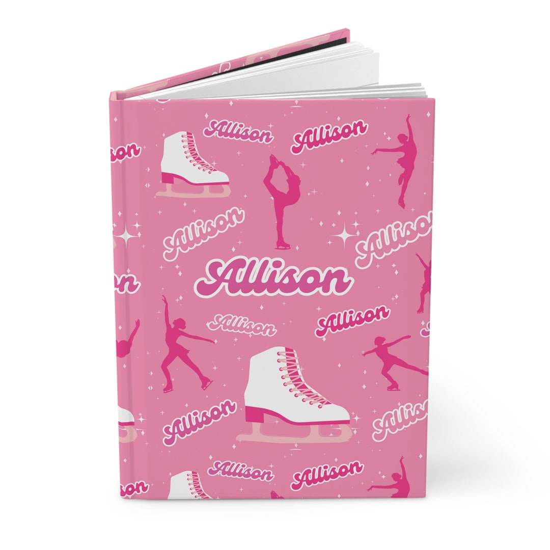 Figure Skating Journal Personalized Ice Skating Notebook Lesson Notes ...