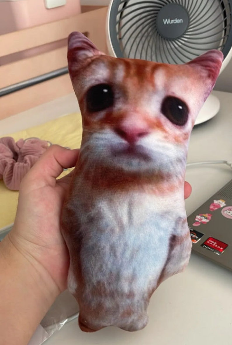 El Gato the Cat Meme Plush Printed Plushie Toy - Etsy