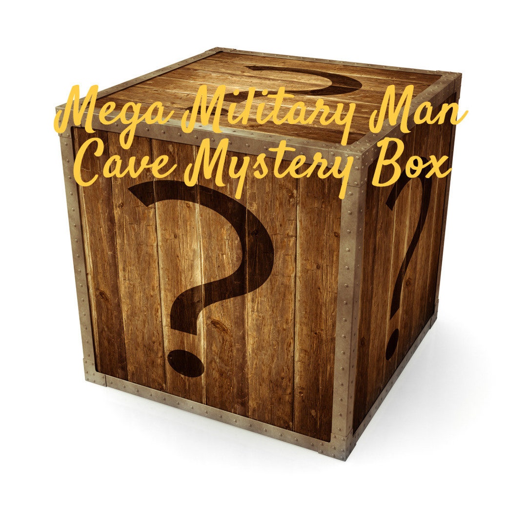 Mega Military Man Cave Mystery Box Antique Collectibles, Militaria and ...