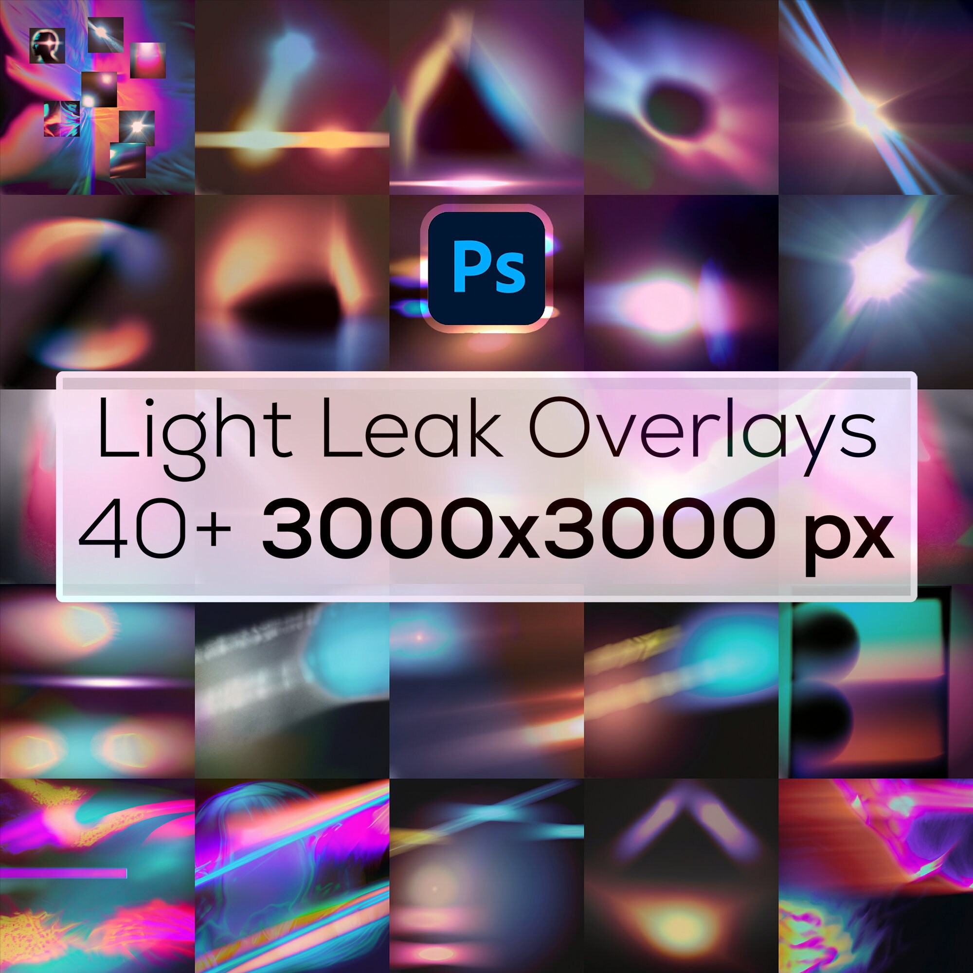 Photoshop Light Leak Textures