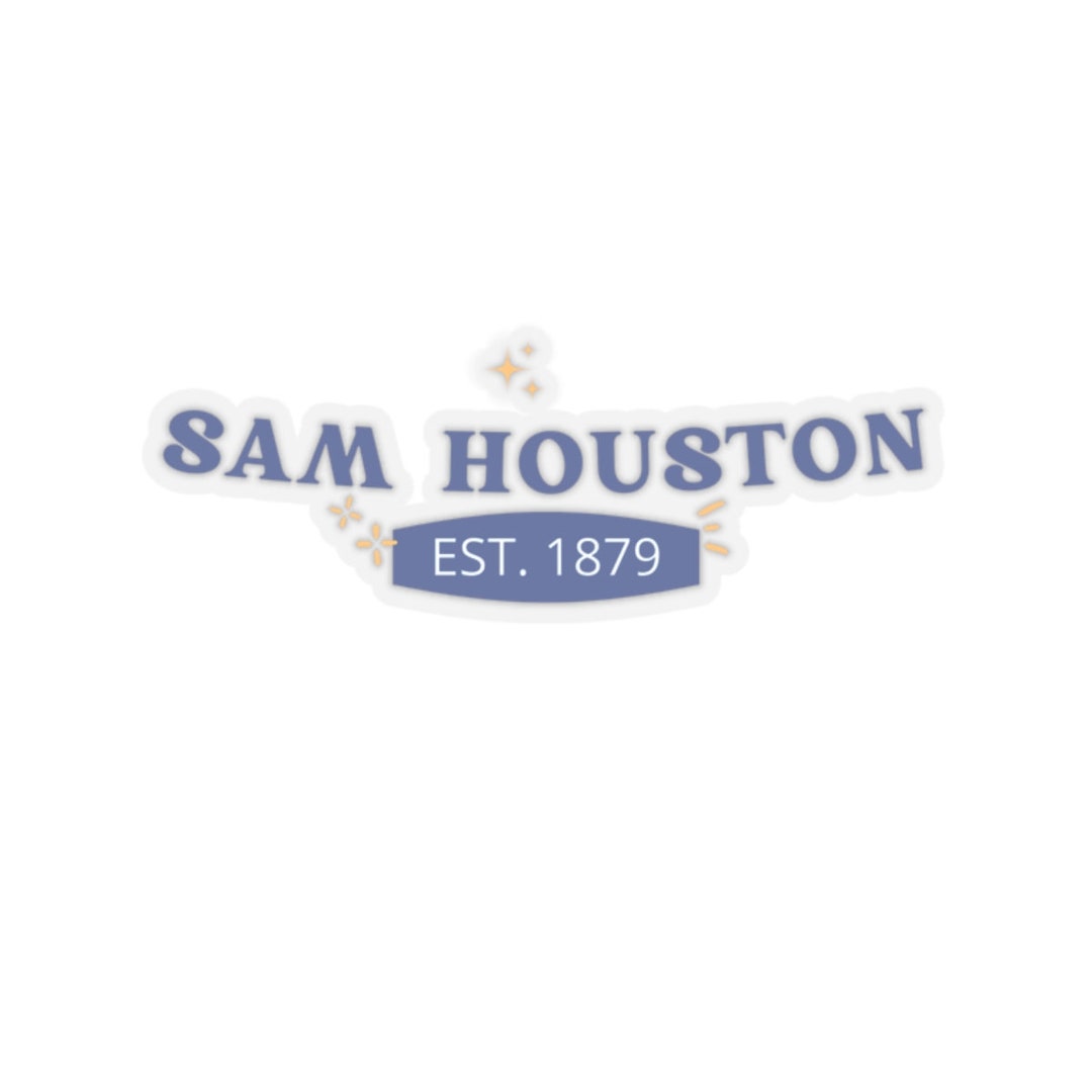 SHSU Sam Houston State University Sparkle Est 1879 Sticker - Etsy
