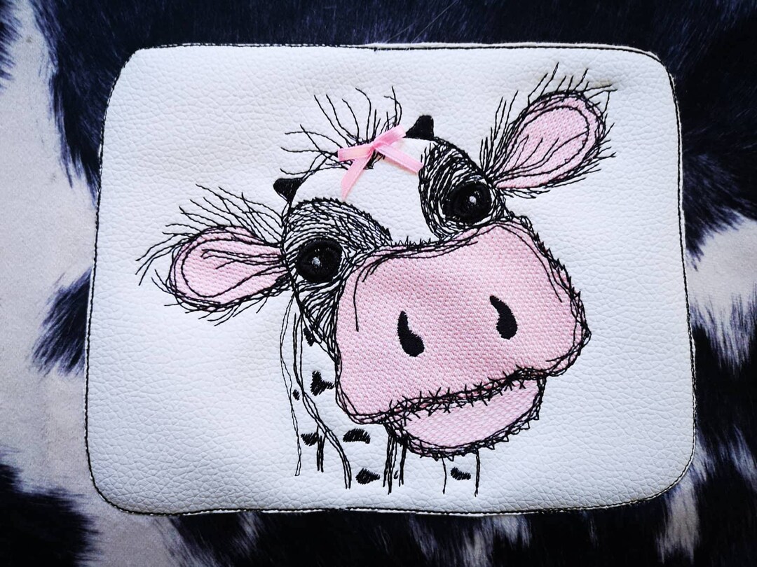 Embroidery File kuh-lissy - Etsy