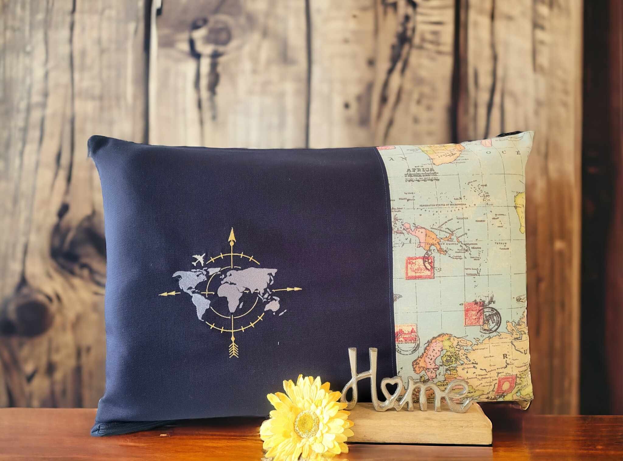Embroidery File *WORLD MAP* - Etsy