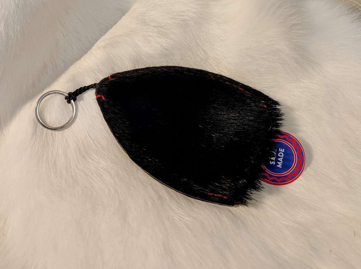 Black Genuine Seal Furr Key Case - Etsy