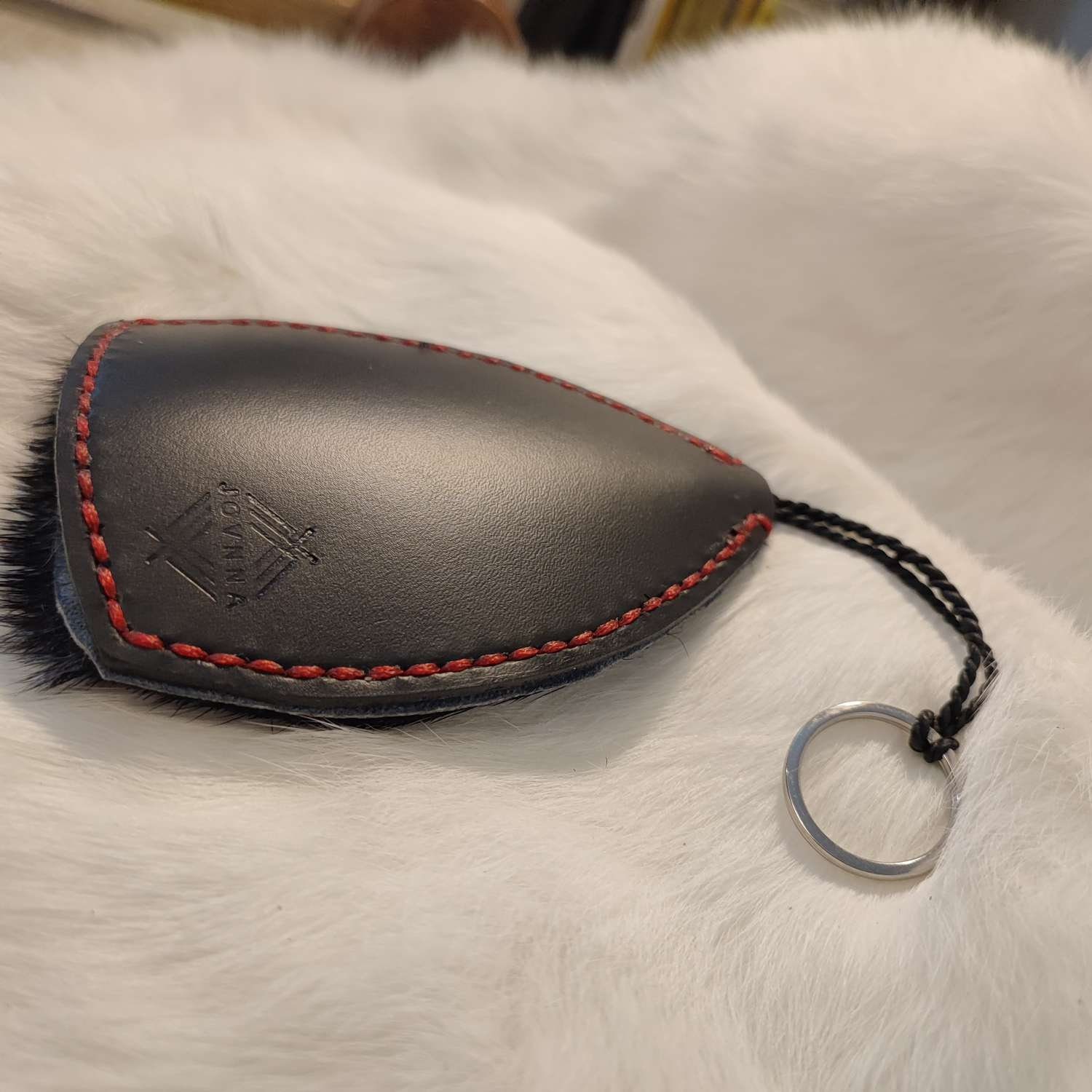 Black Genuine Seal Furr Key Case - Etsy