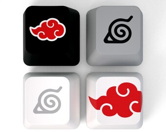 HUNTER X HUNTER Keycaps // Custom Anime Dye-sub Cherry MX R4 top Rows ...