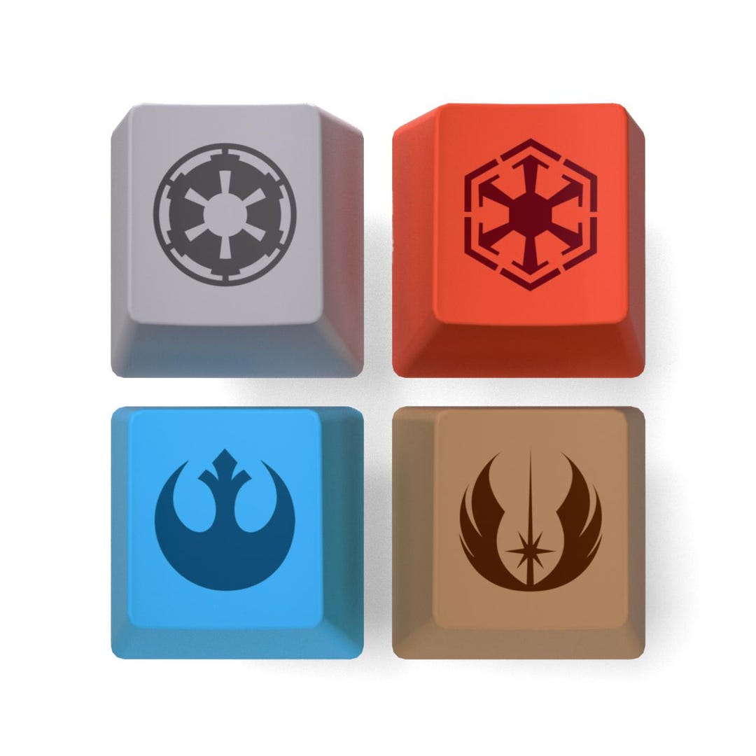 STAR WARS Keycaps // Custom Cherry MX R4 Keycap Set for Mechanical ...