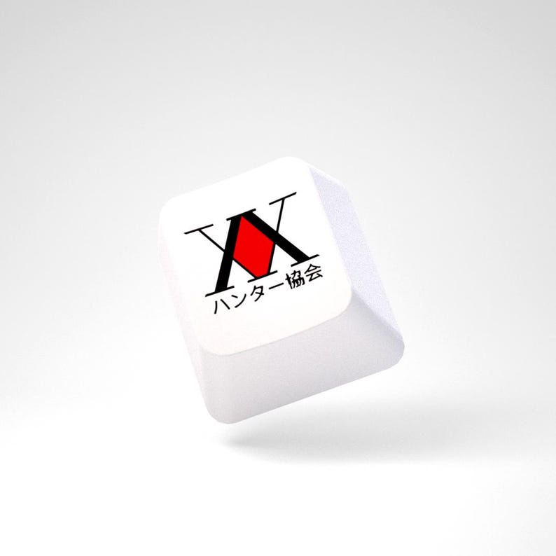 HUNTER X HUNTER Keycaps // Custom Anime Dye-sub Cherry MX R4 top Rows ...