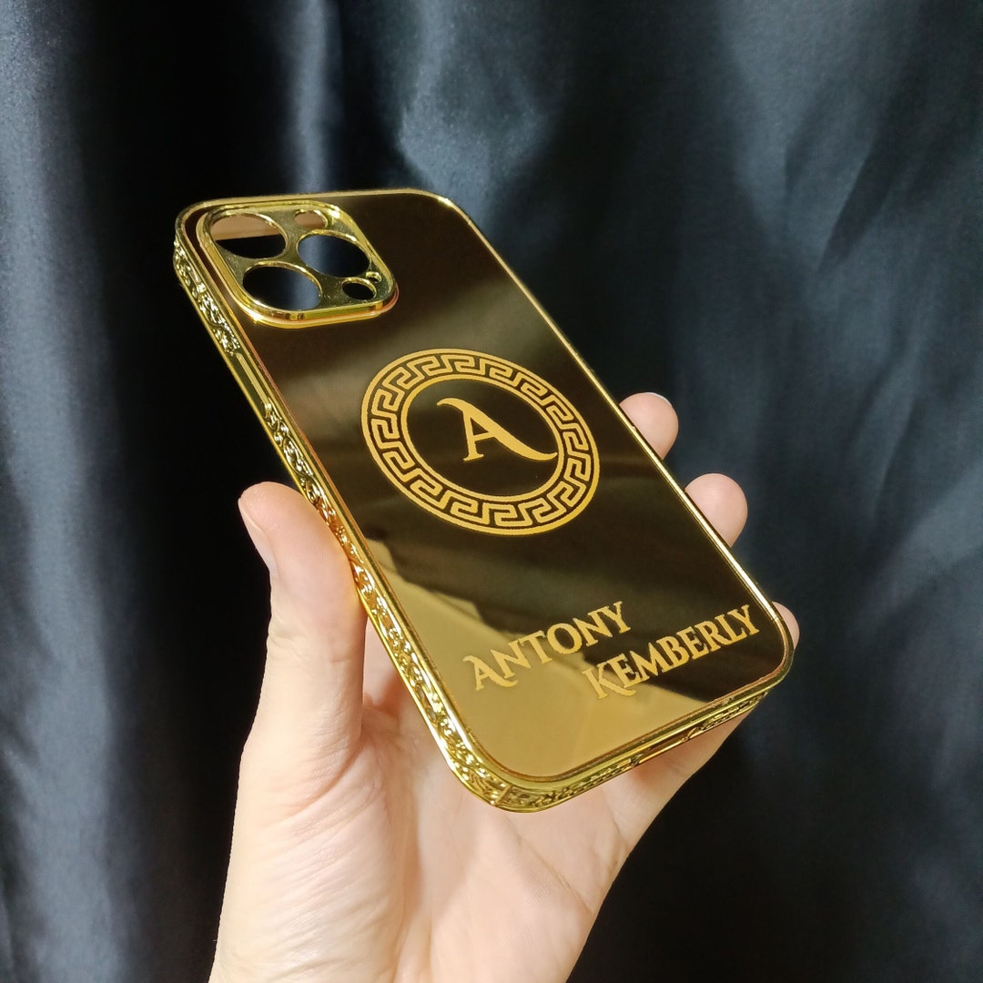 Customizable Greek Key Gold Design iPhone Case / All iPhone Models ...