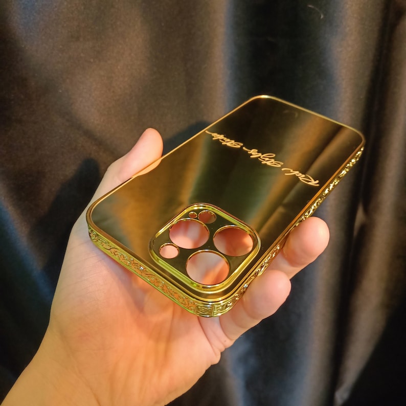 Customizable Your Name Design / Gold Design iPhone Case / All iPhone ...