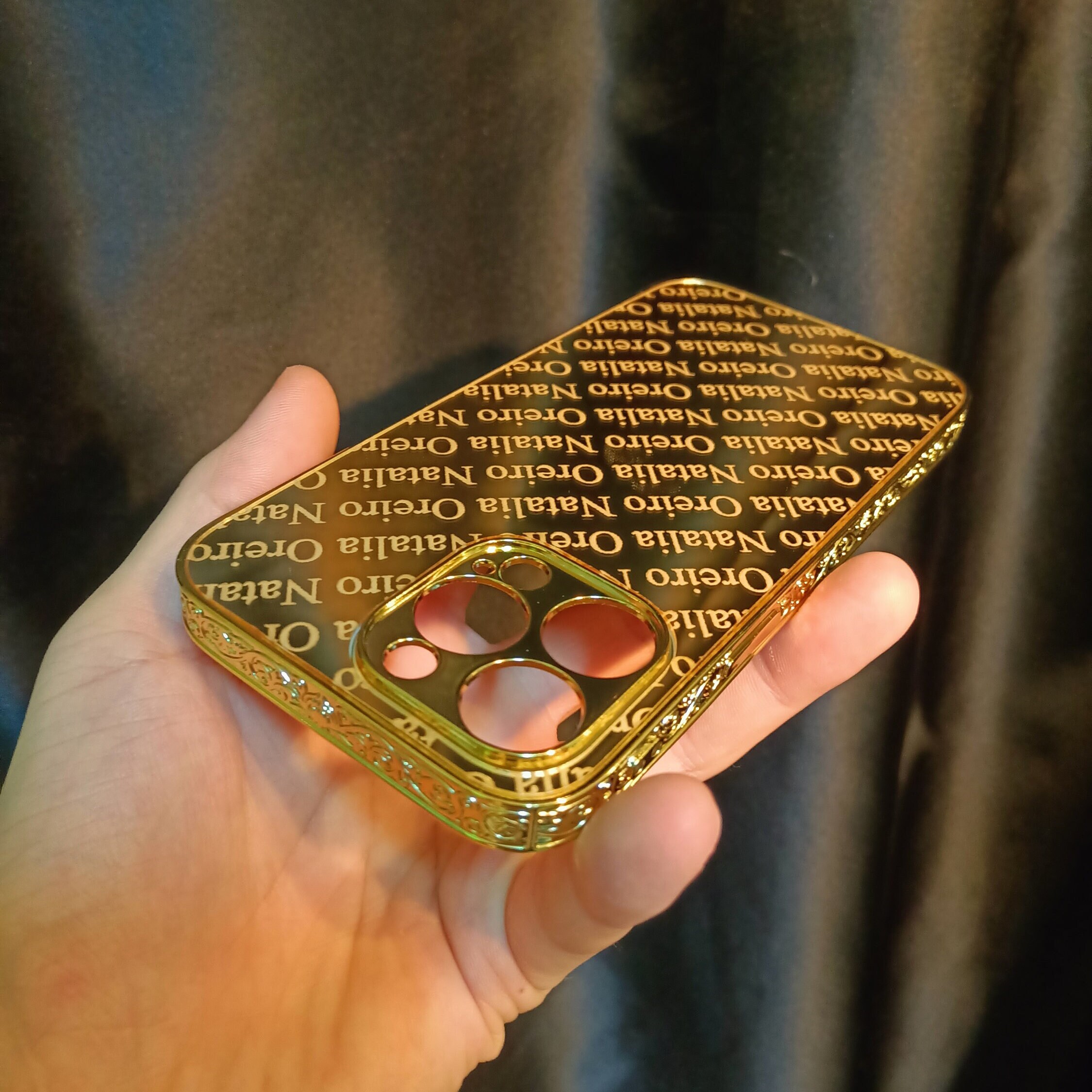 Customizable Your Name Design / Gold Design iPhone Case / All iPhone ...