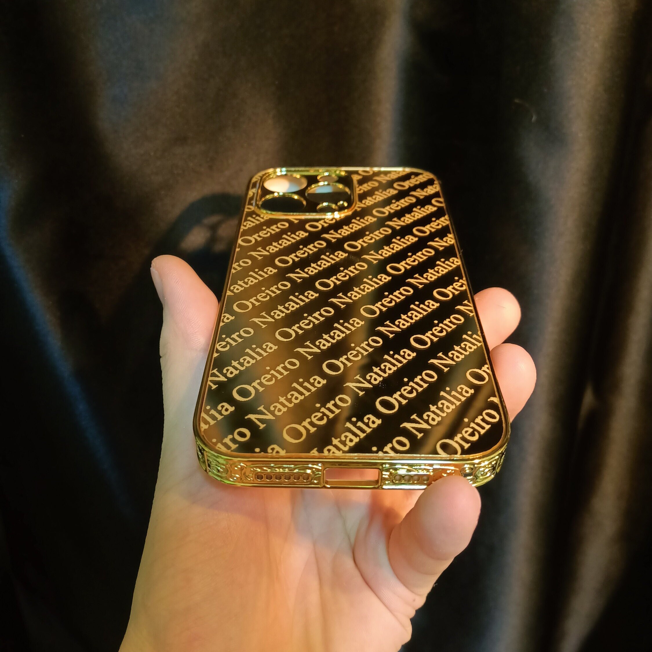 Customizable Your Name Design / Gold Design iPhone Case / All iPhone ...